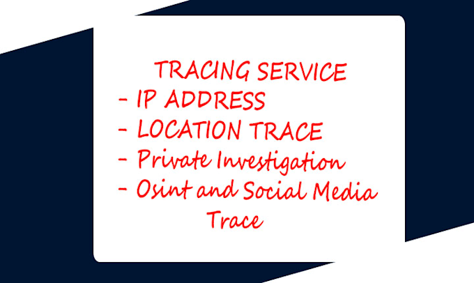 Track location ,ip track, ip address , find ip and person trace , ip trace by Rgsgsrgr | Fiverr