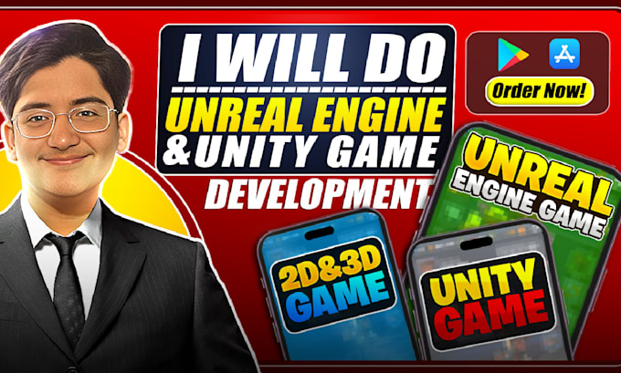 Do game development using unity by Adilahmed90 | Fiverr