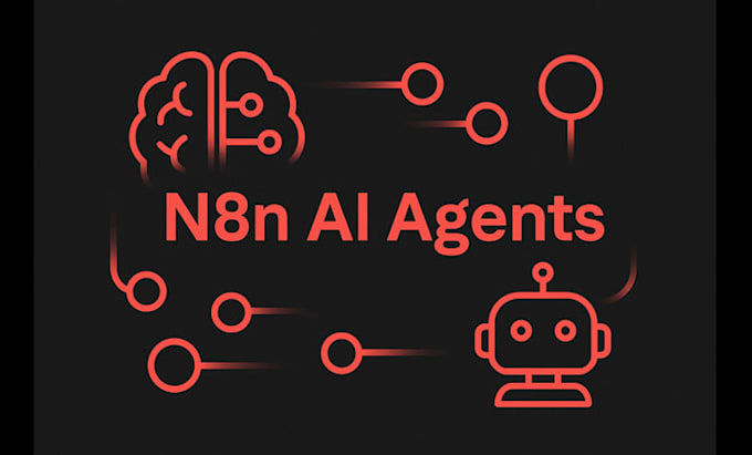 Automate your workflows with a custom n8n ai agent by B_sunil | Fiverr