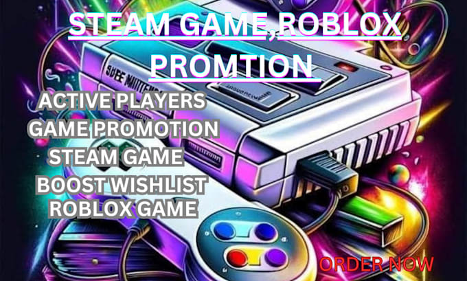 Steam game promotion, roblox online pc game marketing to boost steam ...