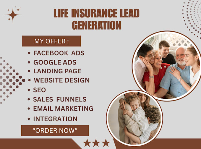 Generate life insurance lead, insurance lead, final expense lead by ...