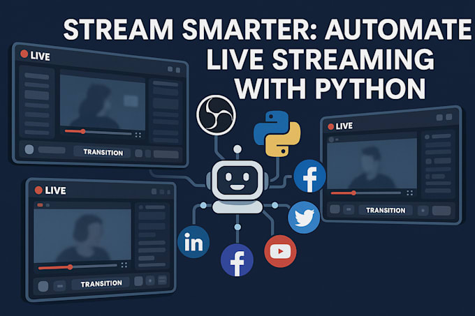 Develop live streaming bot for instagram, tiktok, twitch, facebook using python by Abdulghafaru ...