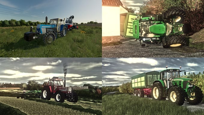 Setup multiplayer game, simulation game, farming simulator, rpg ...