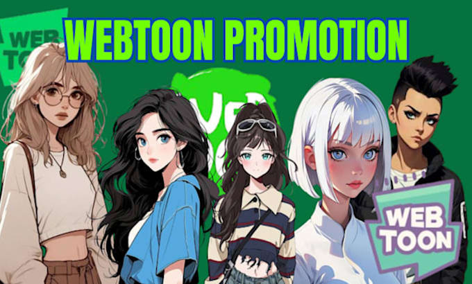 Do webtoon, manga comic artist, webcomic, webtoon promotion by ...