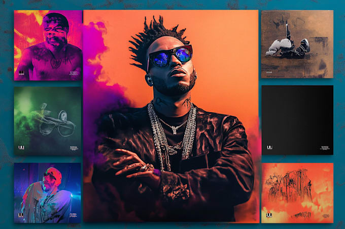 Design album, single, music and mixtape cover art by Duretez | Fiverr