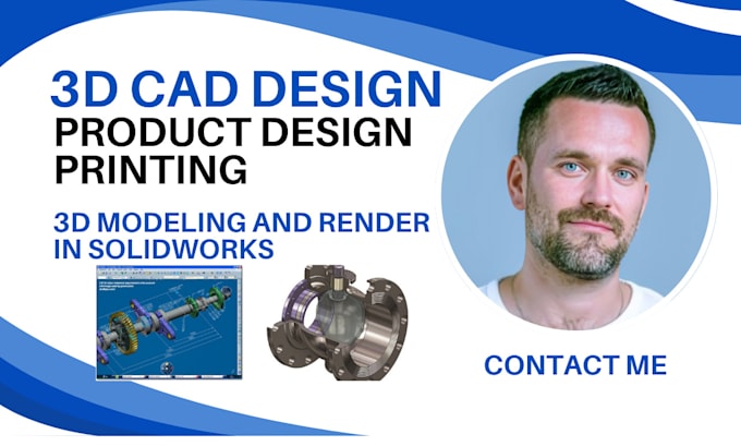 3d cad, product design and rendering, 3d models for 3d printing using solidworks by Torsten_vv ...