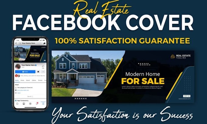 Design a professional and compelling face book cover photo that stands ...