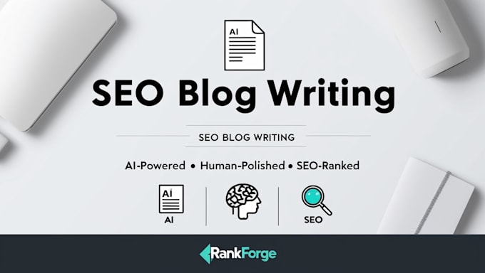 Write seo optimized blog posts using ai and pro editing by Yourhasanbro | Fiverr