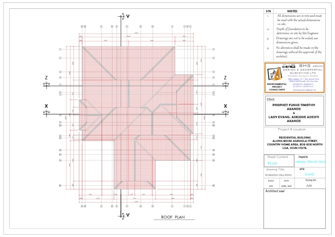 Do architectural 3d modeling exterior house design, floor plan in pdf to cad by Bhs_archy | Fiverr