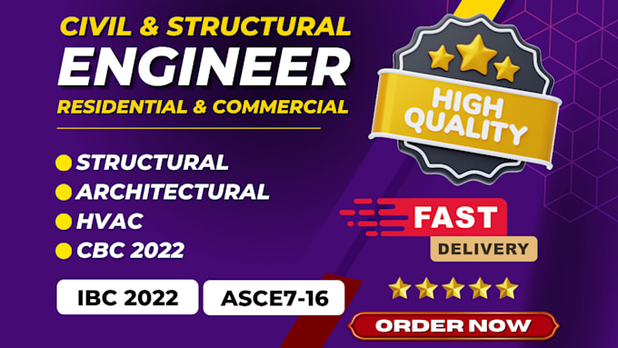 Do civil engineering, structural engineer, civil and structural design by Rockjaxon | Fiverr