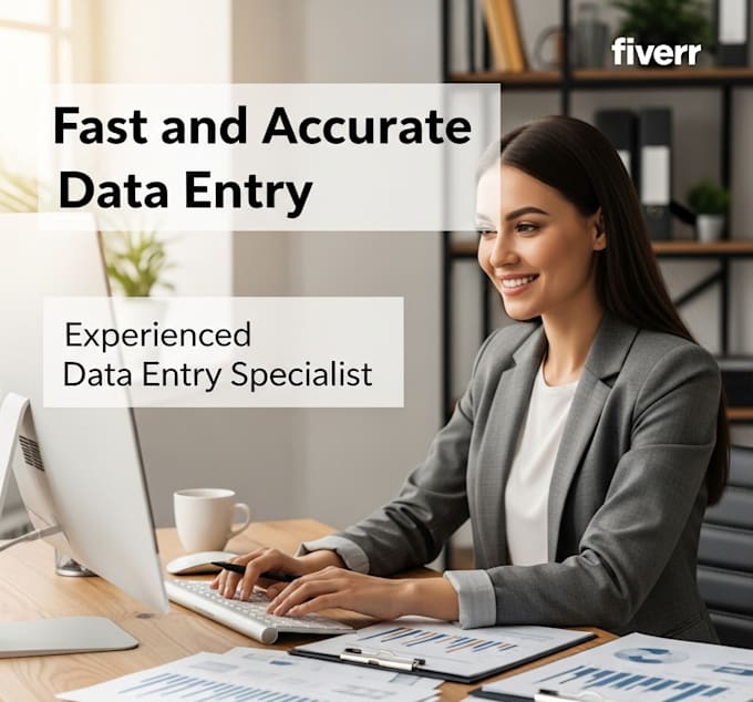 Do data entry, copy paste, typing, microsoft office, excel, by Mamin1989 | Fiverr