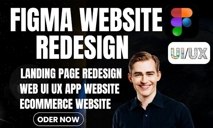 Figma website redesign ui ux redesign landing page web ui ux app ...