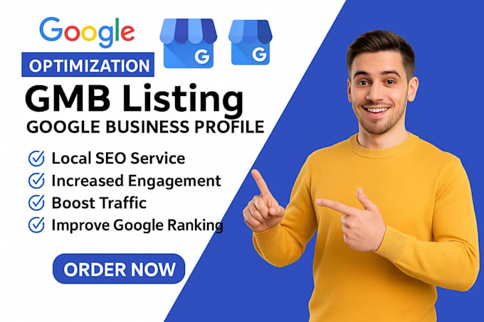 Do google business profile optimization for local seo and map rankings by Irfanhaider47 | Fiverr