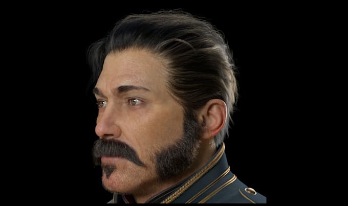 3d realistic metahuman character for unreal engine character design by ...