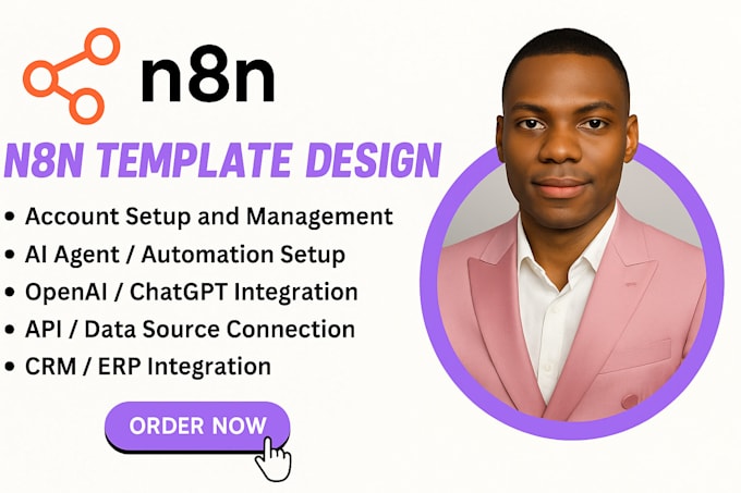 Setup n8n automation workflow n8n ai agent ai automation messaging bot ...