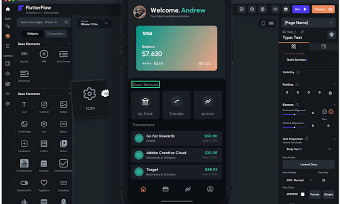 Develop Flutterflow Web App Adalo Mobile App Mvp Flutter Flow Saas Website By Samdevloper Fiverr