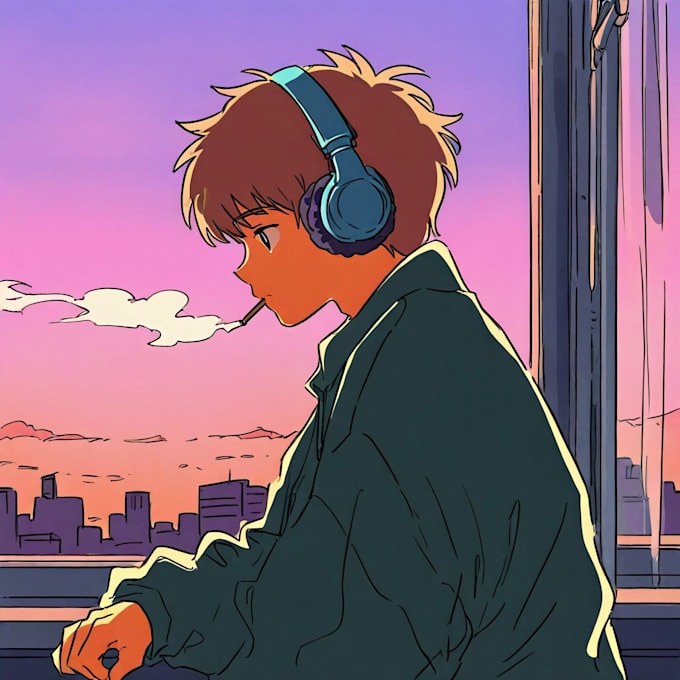 Lo fi anime art with ai by Matheususb | Fiverr