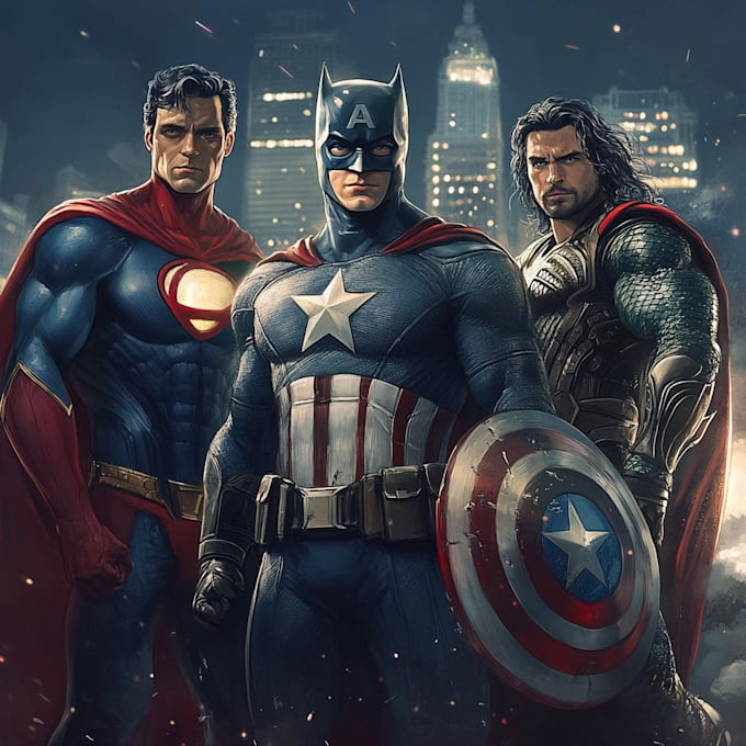 Create professional comic book illustrations for you by Fallonshaw | Fiverr