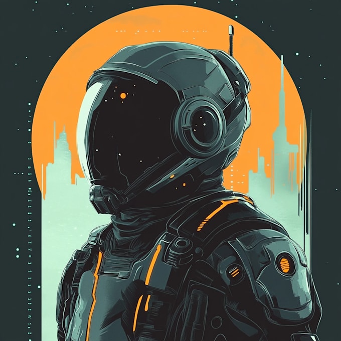 Draw sci fi characters by Jaredalvan | Fiverr