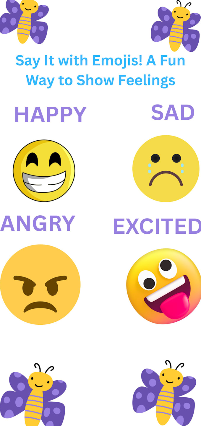 Do feeling and emotion infographic by Flomaflowerlove | Fiverr