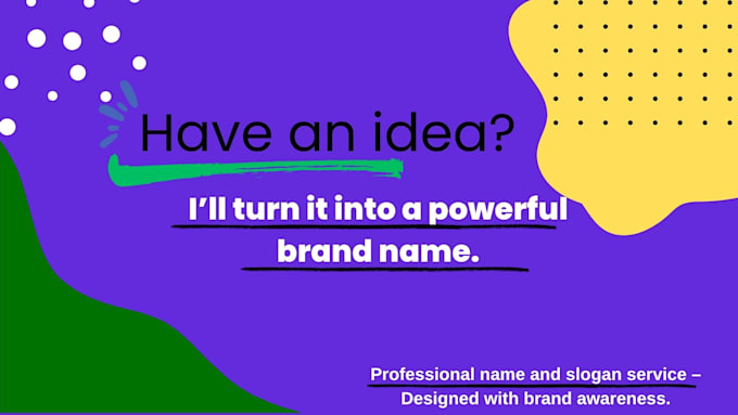 Eye catching and professional names by Ahmetheeyin | Fiverr