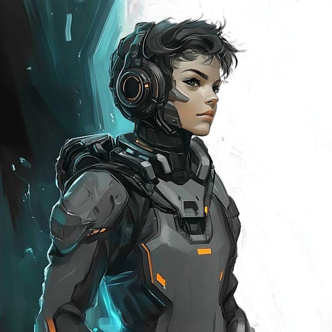 Draw dnd, nft, fan art character design and concept art by Douglawood ...