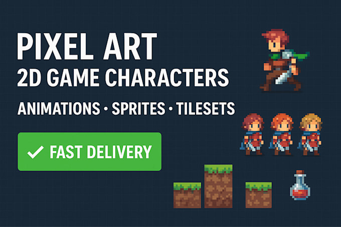 Pixel art animation pixel game art 2d game character 2d pixel art ...