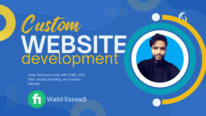 Do website development as full stack web developer, front end, backend dev by Walidessaadi702 ...