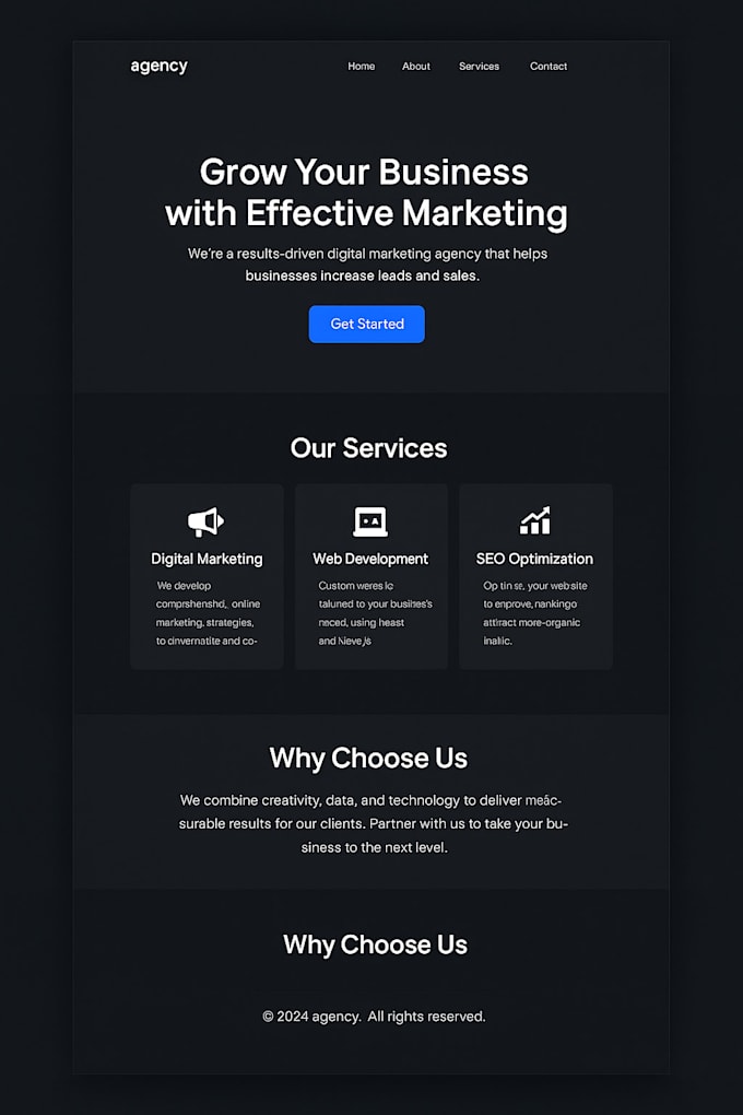Build fast, responsive, and conversion focused websites by Clint_koy ...