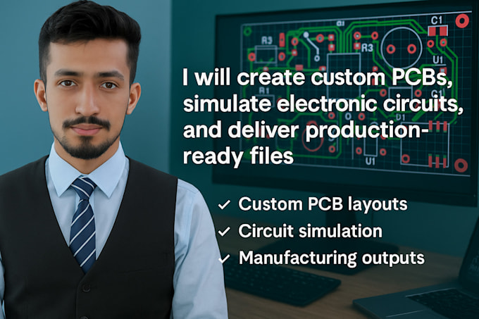 Make industrial standard pcb design by Engr_huzaifa3 | Fiverr