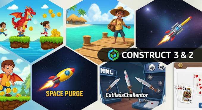 Develop, modify and fix bug for 2d multiplayer, web games using construct 2and 3 by Davies_dev21 ...