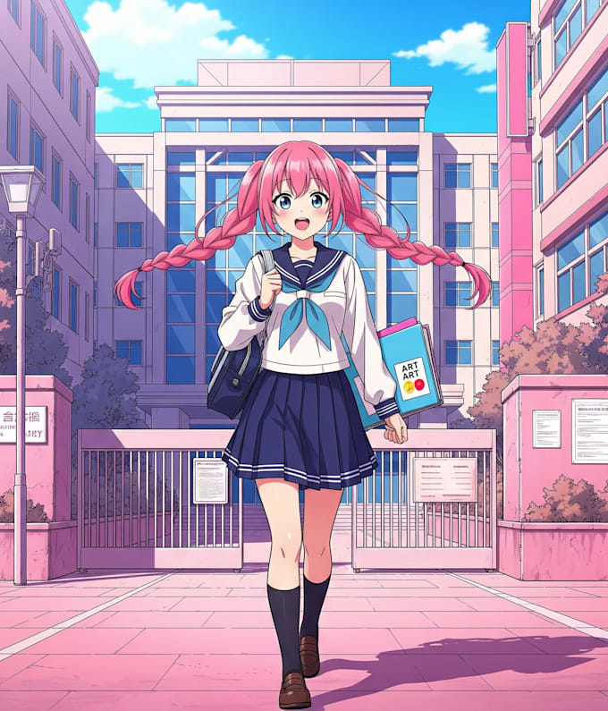 Custom ai anime character photos by Josearvelaiz | Fiverr