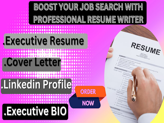 Upgrade your senior executive cv resume cover letter, optimize your linkedin by Thomas_writer77 ...