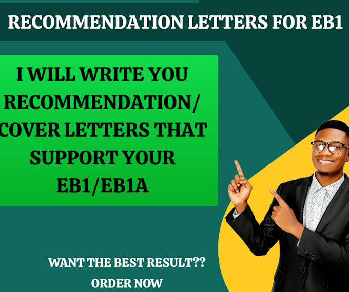 Write your petition cover letter for eb1 and eb2 niw by James_a211 | Fiverr