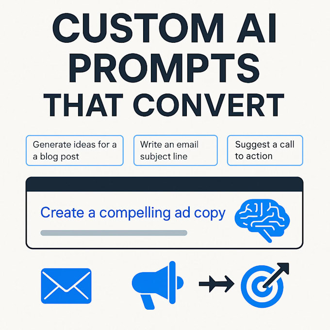 Create custom chatgpt prompts for any purpose by Yanisb2 | Fiverr