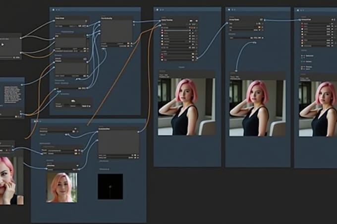 Make a consistent ai influencer model flux lora with a custom workflow comfyui by ...