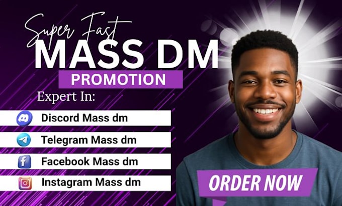 Send discord mass dm, discord promotion, instagram mass dm twitter mass ...