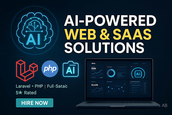 Build ai powered full stack web applications with laravel and php by Musman8888 | Fiverr