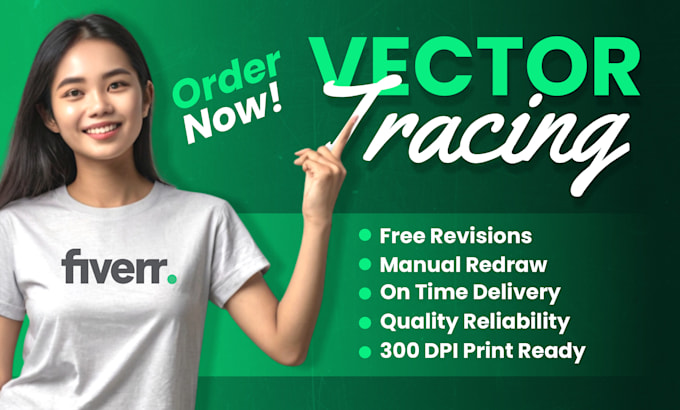 Convert any image to high quality vector manually by Faustastudios | Fiverr