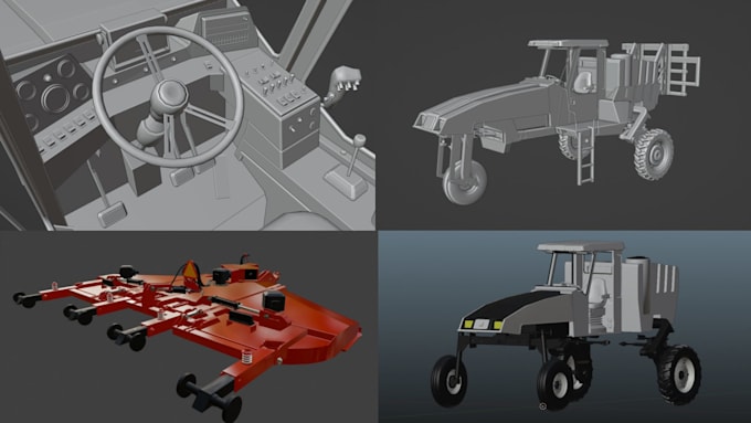 Make or convert mods for fs19, fs22, fs25, custom maps, farm sim server ...