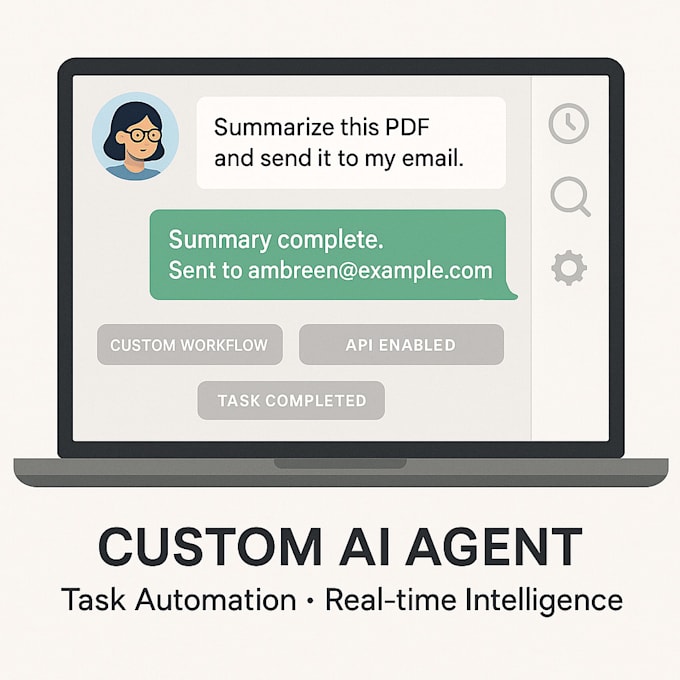Build a custom ai chatbot for your business website by Umbreenhanif ...