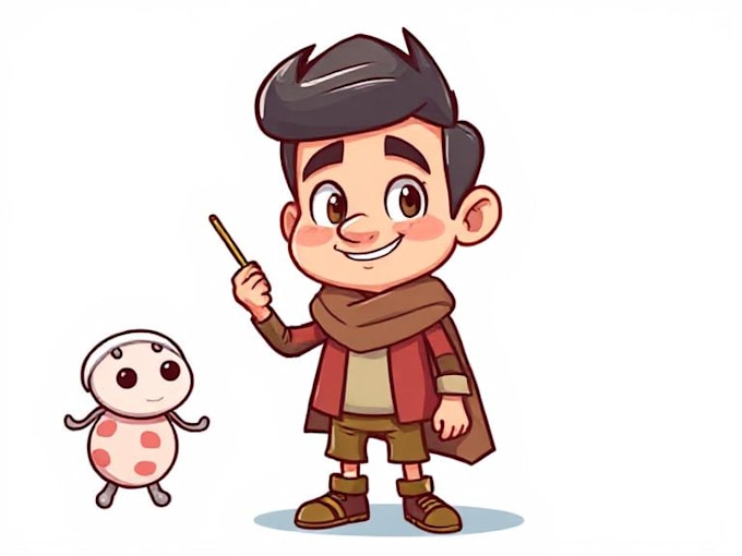 Draw custom cartoon character illustration, and cartoon by Zonjorkel ...