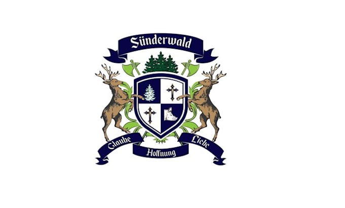 Design classic coat of arms heraldic family crest logo by Alec_combs ...