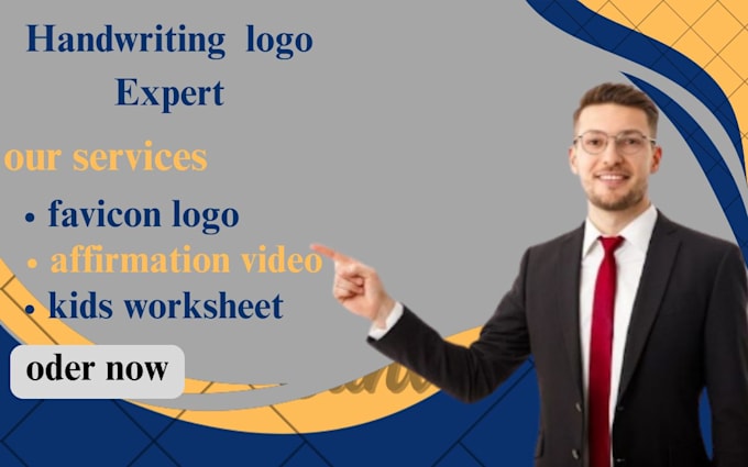 Design handwriting logo expert by Shafaqatd | Fiverr
