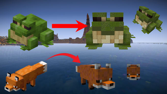 Build a large scale minecraft mob for your world or server by Silwarhd ...