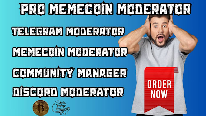 Memecoin telegram community moderator social media manager bring 40 ...