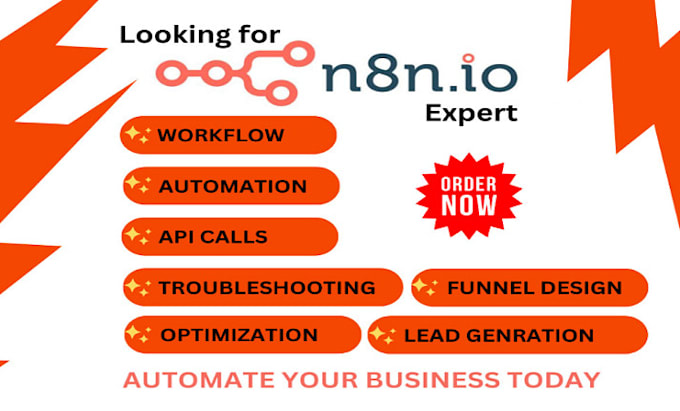 N8n ai agent n8n automation n8n workflow n8n api integration by Essien_issac | Fiverr