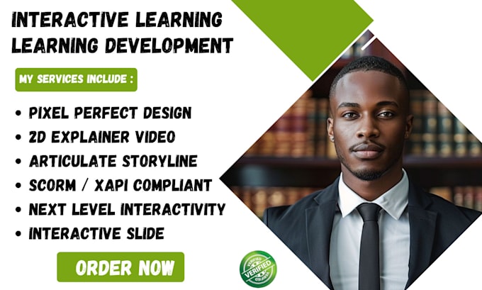 E learning course using scorm articulate storyline, thinkific skool, podia by Logan_dav001 | Fiverr