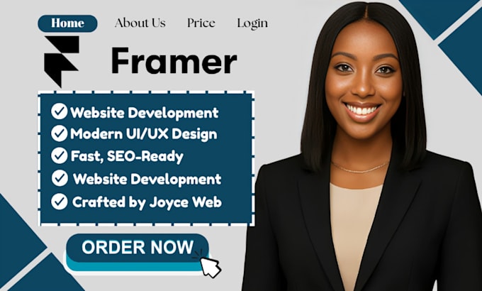 Framer website design framer website redesign figma website design by Infinite_weblab | Fiverr