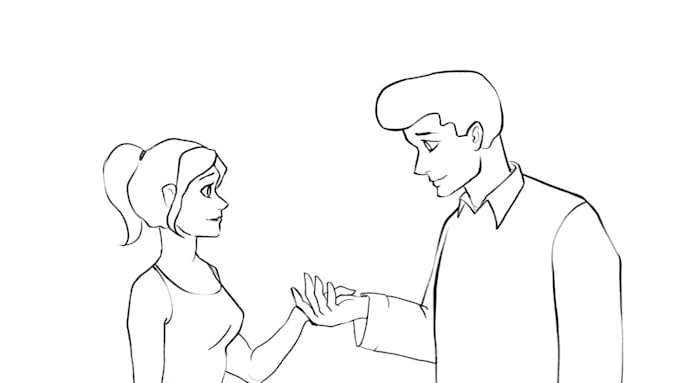 Do traditional 2d animation, hand drawn or line art animation by ...